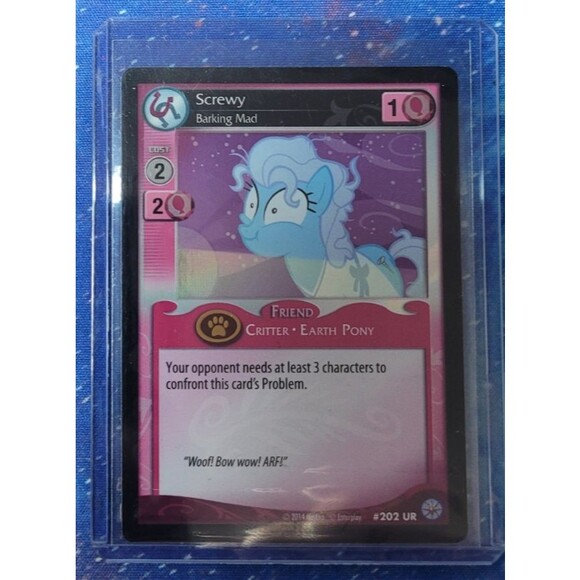 Pokemon | Toys | My Little Pony Ccg Premiere Screwy Barking Mad Foil ...